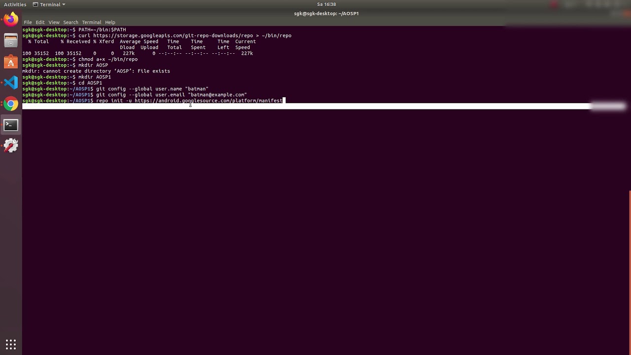 Download AOSP Source