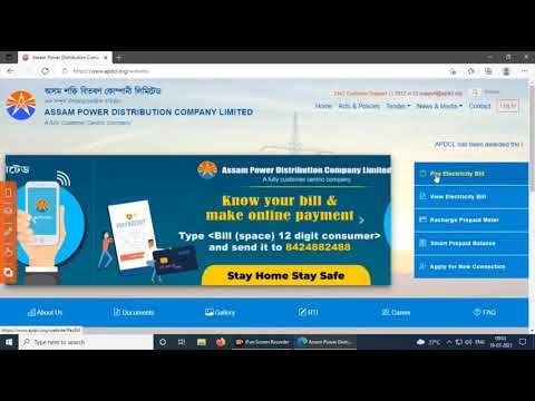 Electric bill pay online