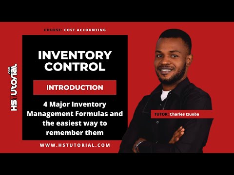 Inventory Control (4 Major Inventory Management Formulas) Stock Valuation