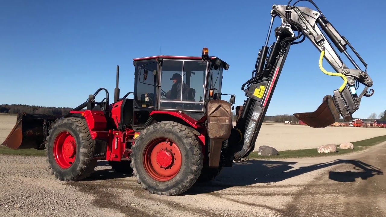 Traktorgrävare/Grävlastare Huddig 960