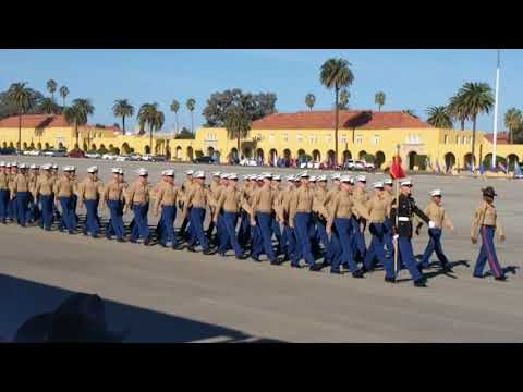 Pass in Review - Plt 2134 Fox CO 2nd Recruit Training BN MCRD San Diego