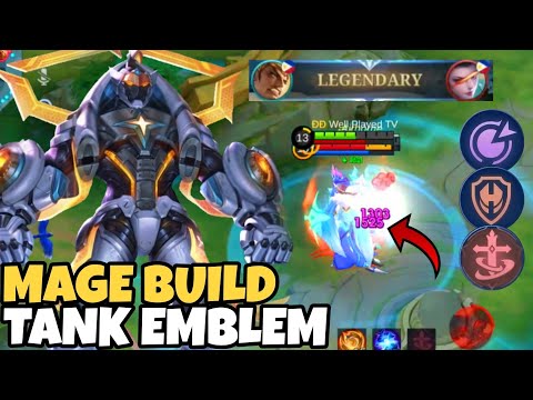 Gatotkaca Mage Build Tank Emblem is so OP!! - Gatotkaca Best Build 2024