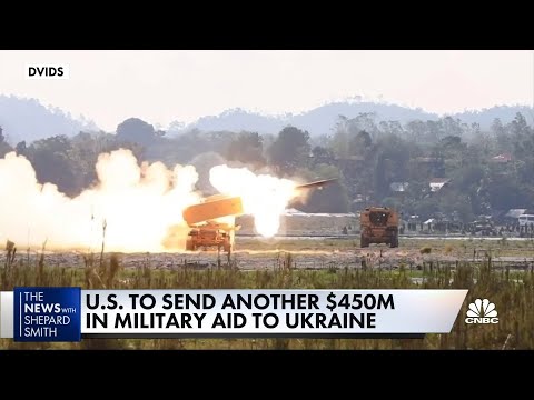 U.S. to send another $450M in military aid to Ukraine as country gets closer to EU membership