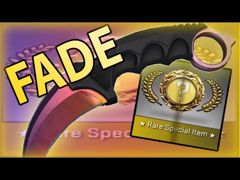 CS:GO KARAMBIT FADE UNBOX CRAZY REACTION