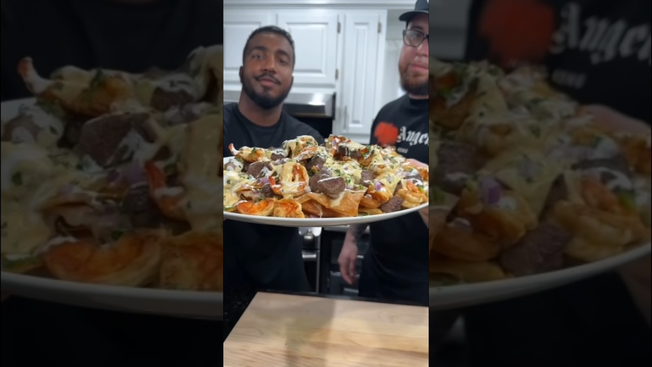 Surf & Turf Nachos w/ @eatwitzo
