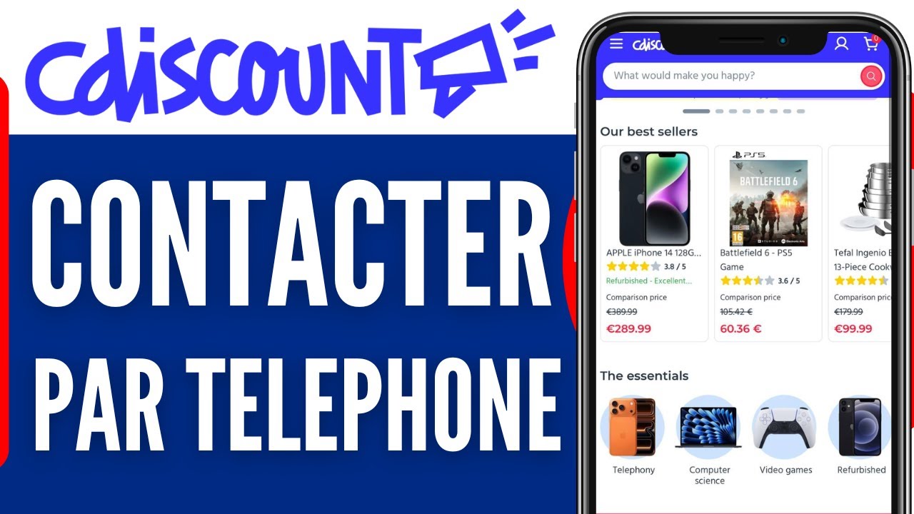 Comment Contacter Cdiscount Par Téléphone (Très Facile)