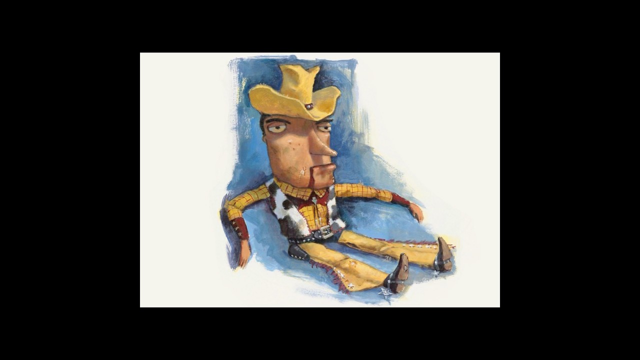 😱Early Concept Art for Toy Story