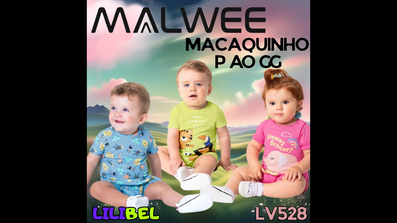 LV528 - MALWEE MACAQUINHO MISTO P AO GG