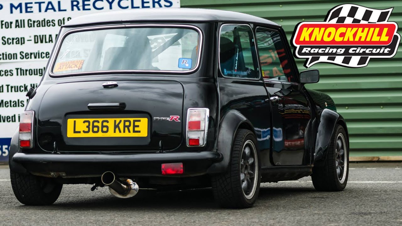 B18 VTEC mini at Knockhill Racing Circuit
