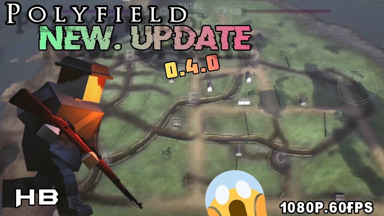 [ Polyfield ] NEW BIG UPDATE . 0.4.0 / Create your own map / #battlefield #mobilegames #gaming