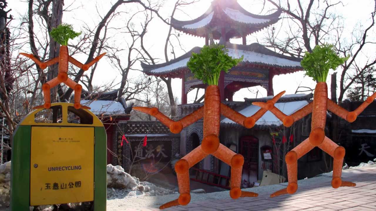 Dancing Carrot Man