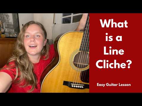 Music Theory Explained: What is a Line Cliché? | Guitar Lesson with Examples