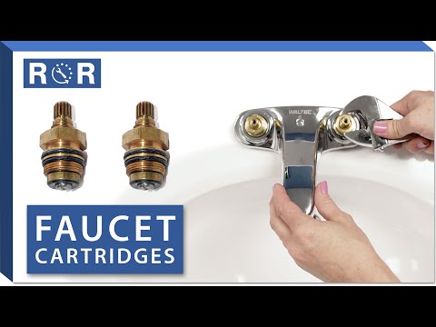 How to Replace Leaky Cartridges in a 2 Handle Bathroom Faucet | Repair & Replace