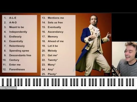 Rapping about rhyme: HAMILTON's "My Shot"