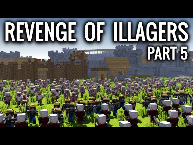 Villager VS Illager Castle (updated) Minecraft Map