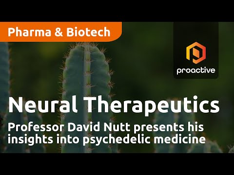 Professor David Nutt presents his insights into psychedelic medicine ...