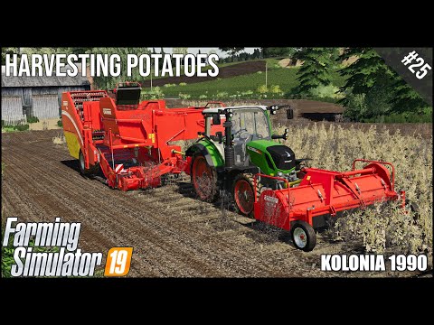 Steam Community :: Video :: FS19 Harvesting potatoes ★ Kolonia 1990 ...