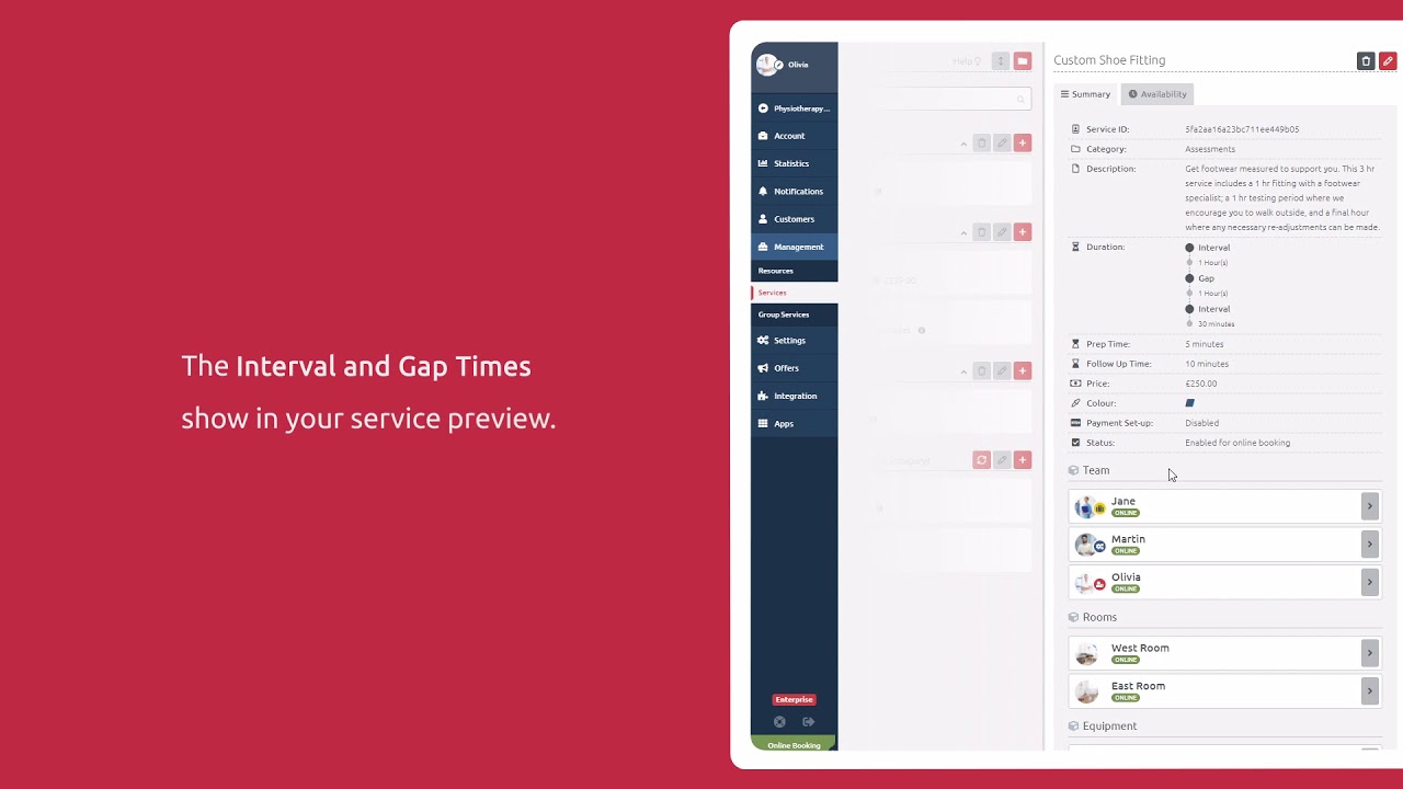 How to Use the Split Booking Setting