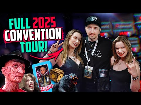 HorrorCon UK 2025 EXCLUSIVE! Making Horror Sculptures, Guest Interviews, Toys, Backstage & More!!