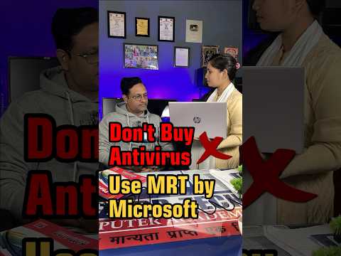π₯βDon't Buy Antivirus β
Use MRT by Microsoft #shorts #ytshorts #windows #windowstricks #computer