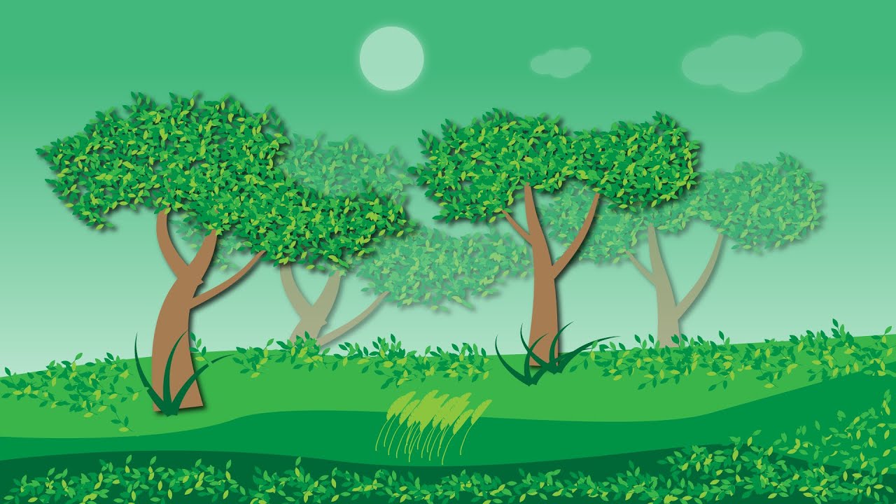How To Create Trees & Landscape Vector Art Using Adobe Illustrator