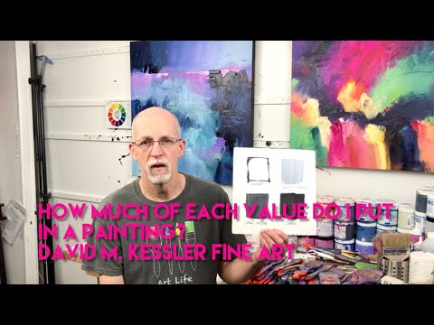 How Much of Each Value Do I Use in a Painting?