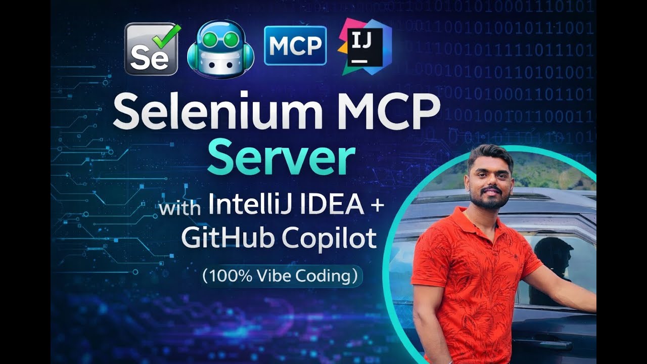 Selenium MCP Server Explained | IntelliJ + GitHub Copilot Automation