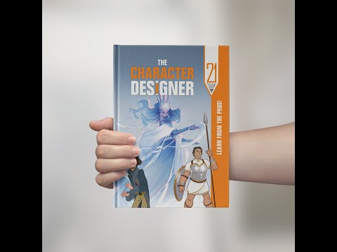The Character Designer (21 Draw) - Hardcover book preview (Jan 2020)