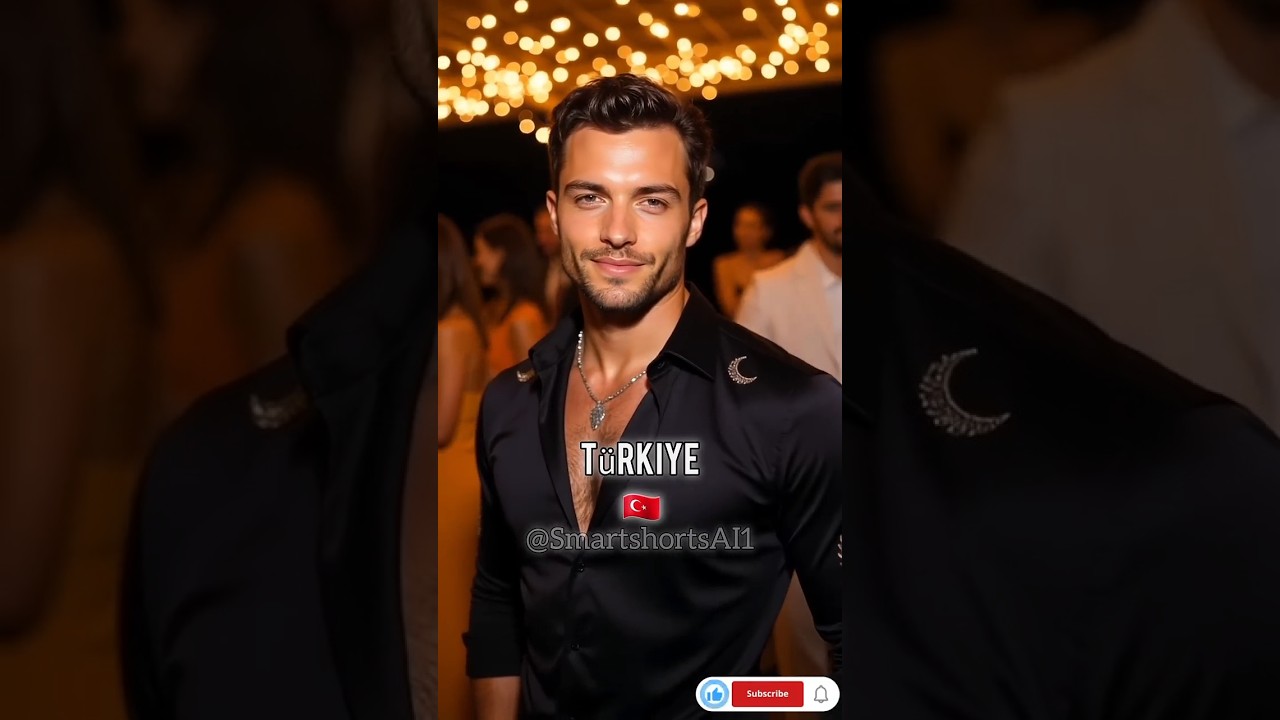 The Most Handsome Male Features According to AI  pt36 #shortvideo #explore #facts  #fyp #prettyman