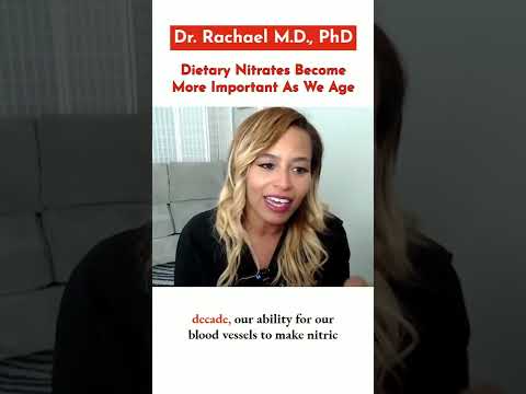 Dietary Nitrates Become More Important as we Age