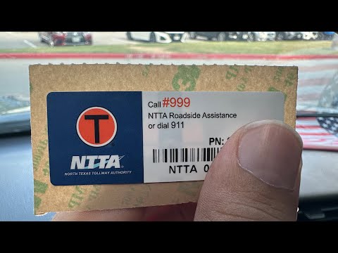 How to install a TollTag - NTTA