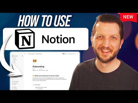 Getting Started with Notion - Easy Tutorial for Beginners