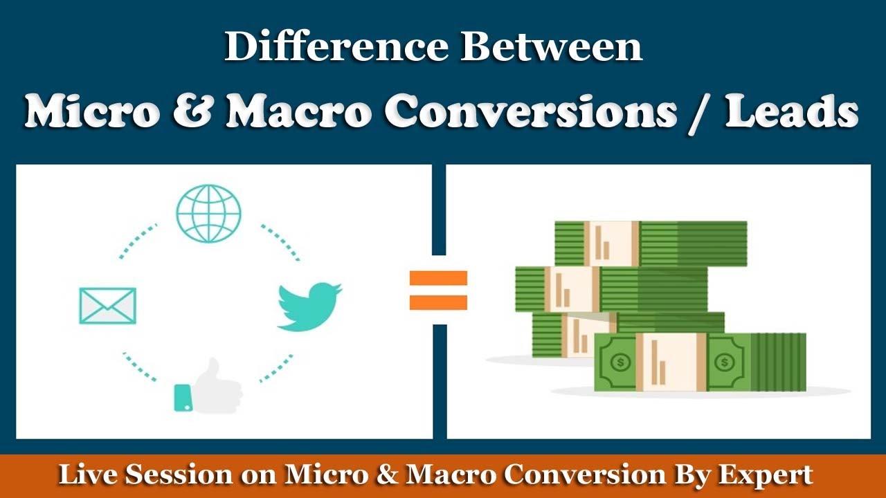 What is the Difference Between Micro and Macro Conversions/Leads | PIMS Noida Tutorial | DIGIPIMS