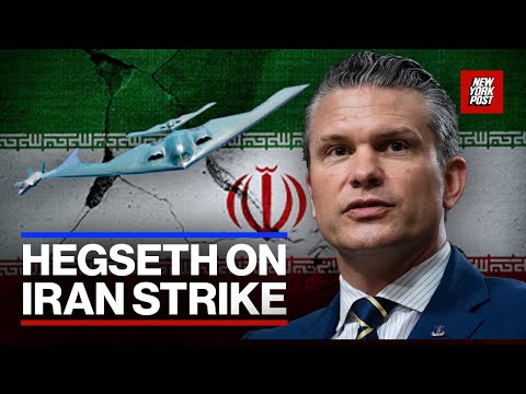 Live: Sec. of Defense Pete Hegseth on America's strike on Iran
