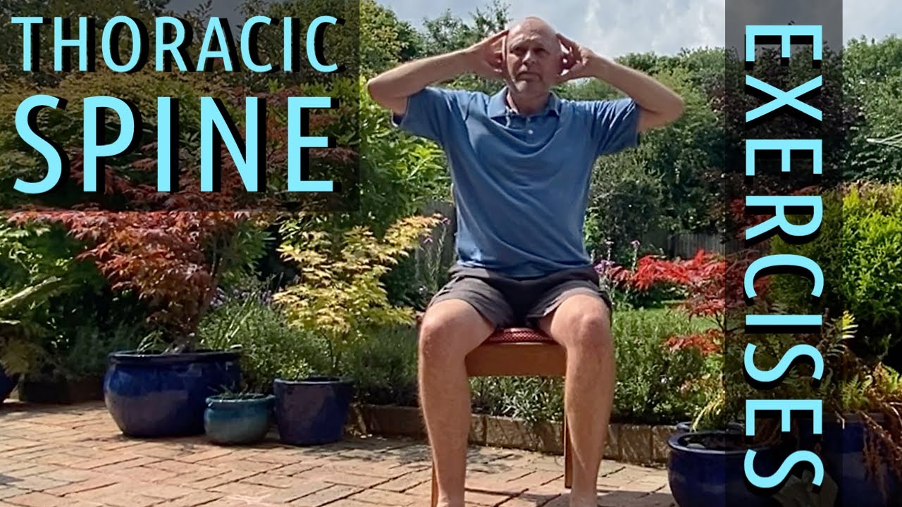 3 of the Best 'SEATED' Thoracic Spine Stretches & Exercises.