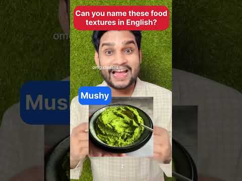 Food textures in English #learnenglish #english #ytshorts #ssc #grammar
