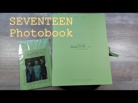 (세븐틴) SEVENTEEN Photobook 'Social Club: Carat' | Unboxing