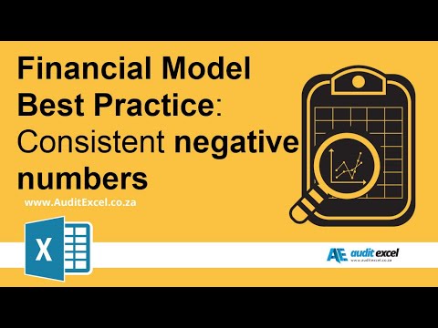 Display Consistent Negative Numbers (for us Red and in brackets)- Spreadsheet Best Practice