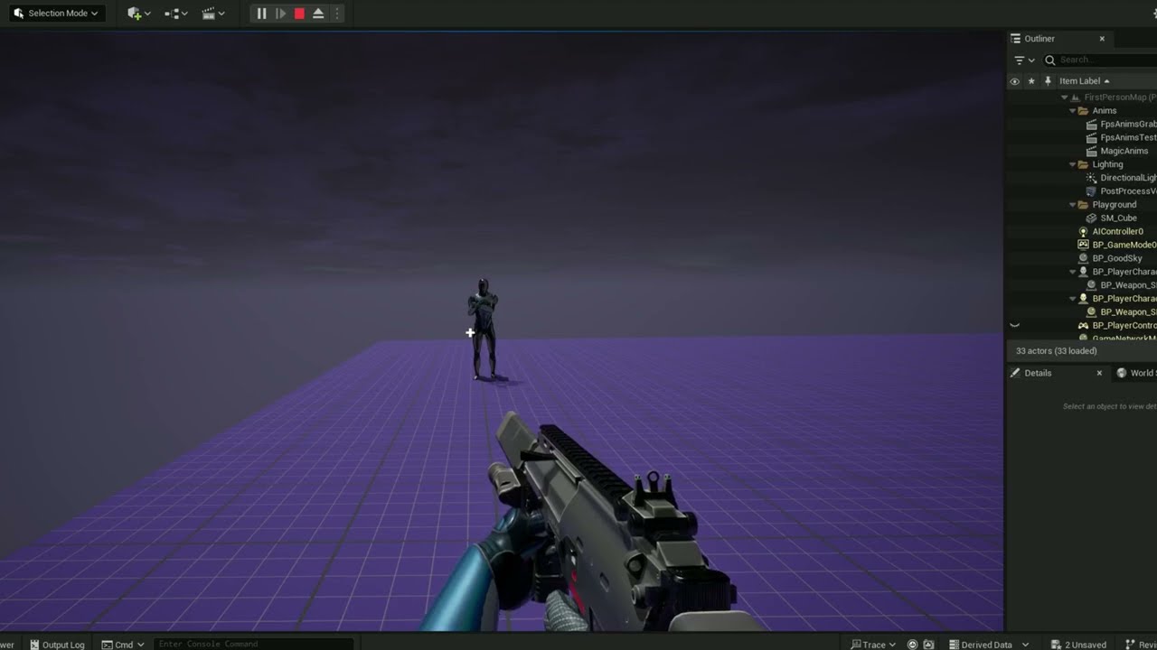 BYND UE5 fps character prototype