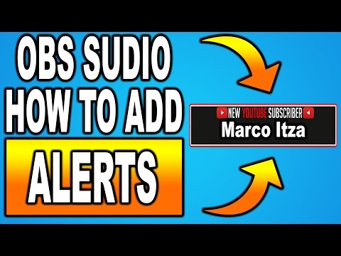 How To Add Subscriber Alerts for "Youtube" on Streams (Using Obs)