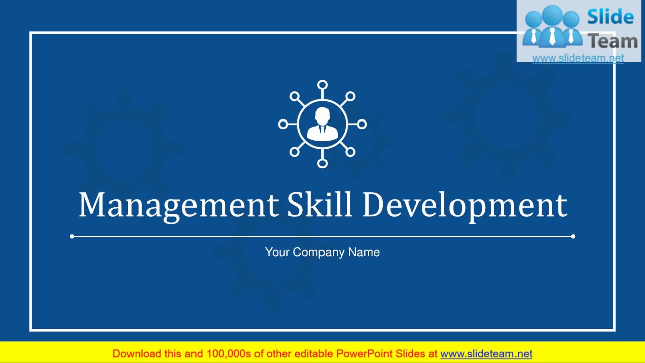Management Skill Development Goals Actions Assessment Result Or Award