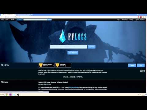 FF Logs - Registration & Character Linking Tutorial