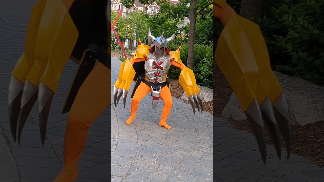 that definitely happened in the movie #digimon #yeticon #cosplay #cosplayer #conventions