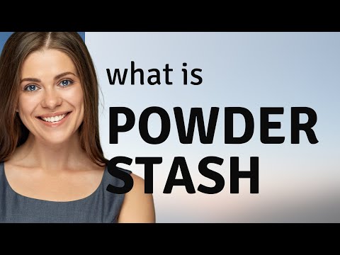 Understanding "Powder Stash": An English Language Guide