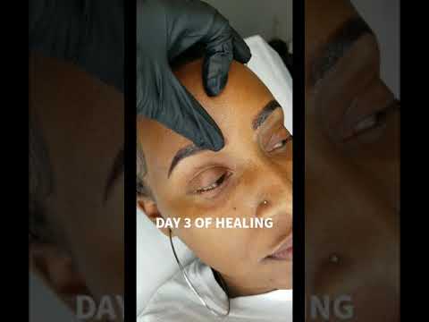 Microblading Healing