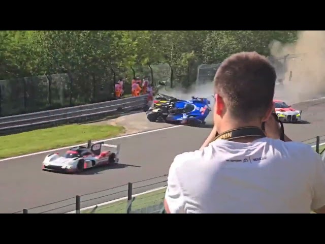 Violento accidente detiene las "6 Horas de Spa-Francorchamps" (VIDEO)