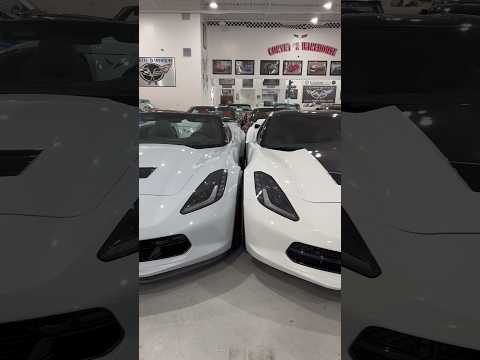Difference between Ceramic Matrix Gray and Alpine White on C7 Corvettes!