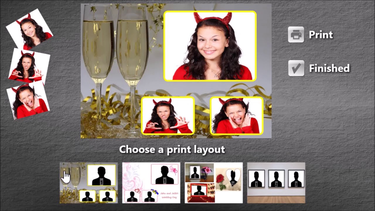 How to Let Users Choose a Print Layout in a RightBooth Photo Event