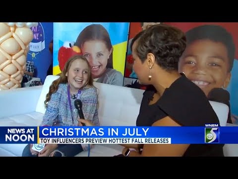 Lindalee Rose interviewed for CBS News in NYC for SWEET SUITE 2019 - The Toy Insider
