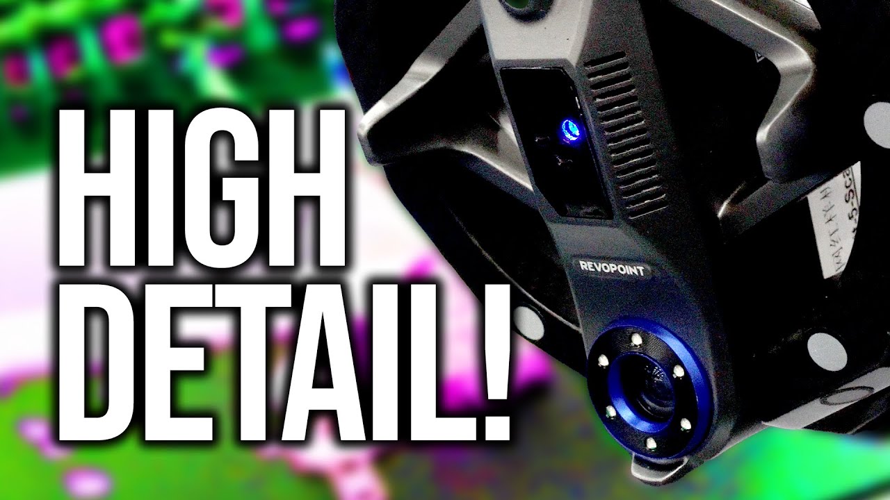 INCREDIBLE 3D Scanning with Revopoint Trackit!